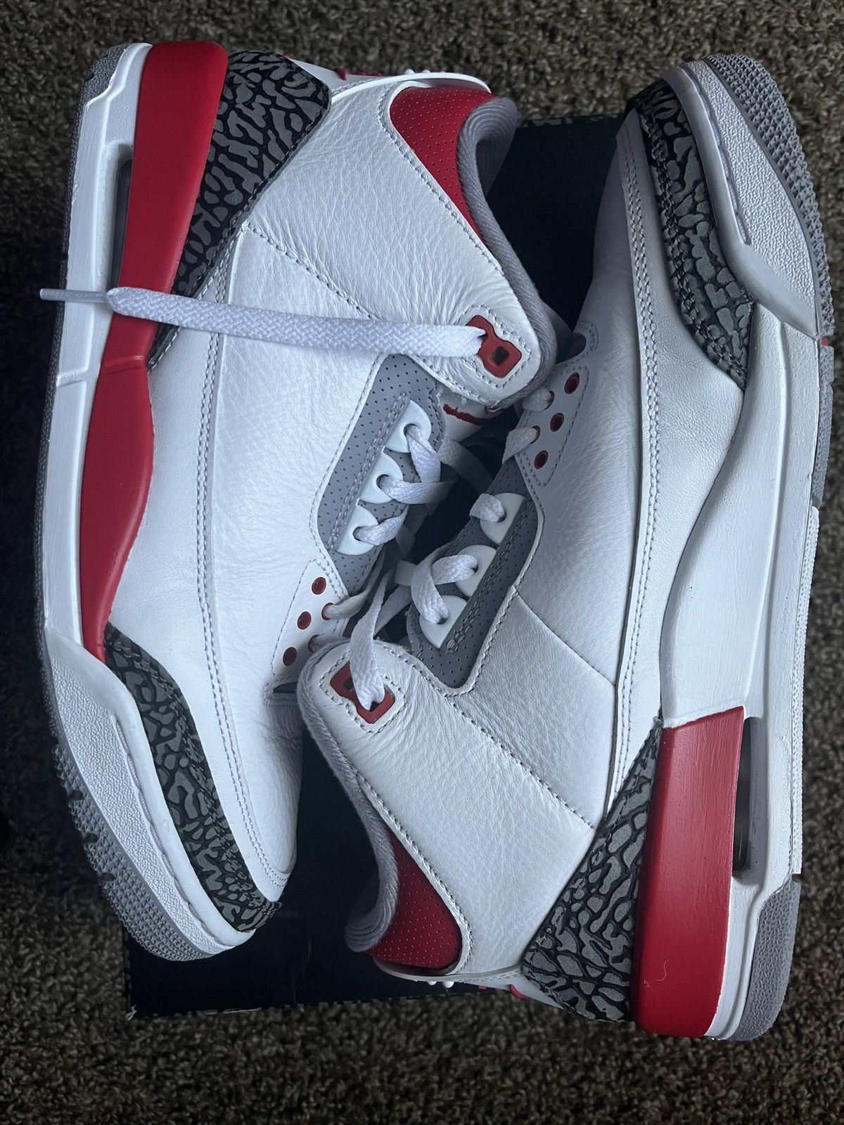 Jordan Brand × Nike Air Jordan 3 retro fire reds | Grailed
