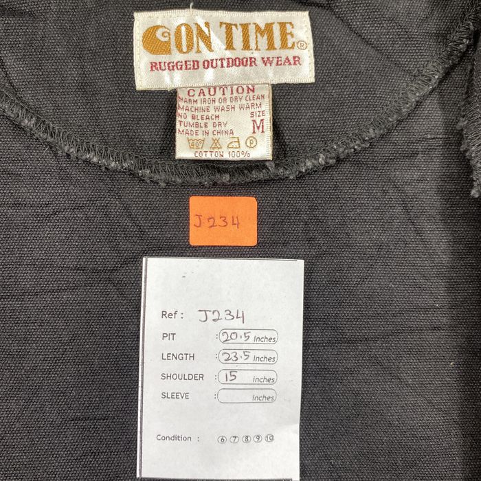 Vintage Vintage On Time Vest Jacket- J234 | Grailed