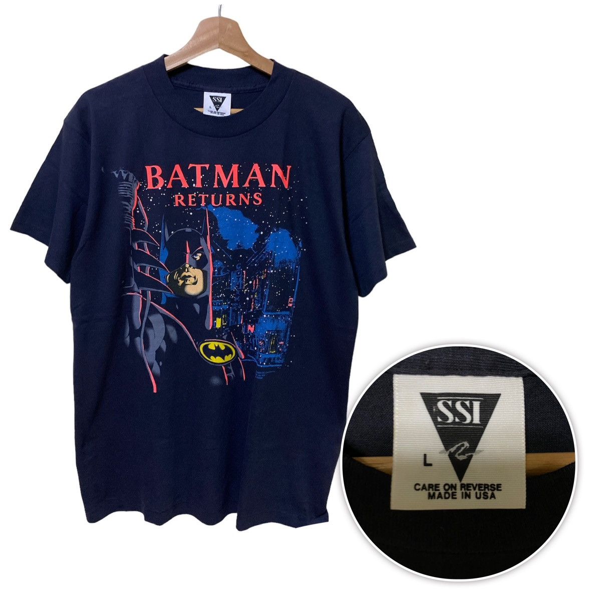 DC Comics × Movie × Vintage Vintage 90s Batman Returns Full Graphic ...