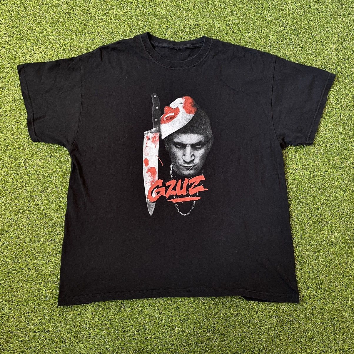 Vintage Vintage Y2K Skulls Vamp Devil Dead Face Horror Print Tee | Grailed