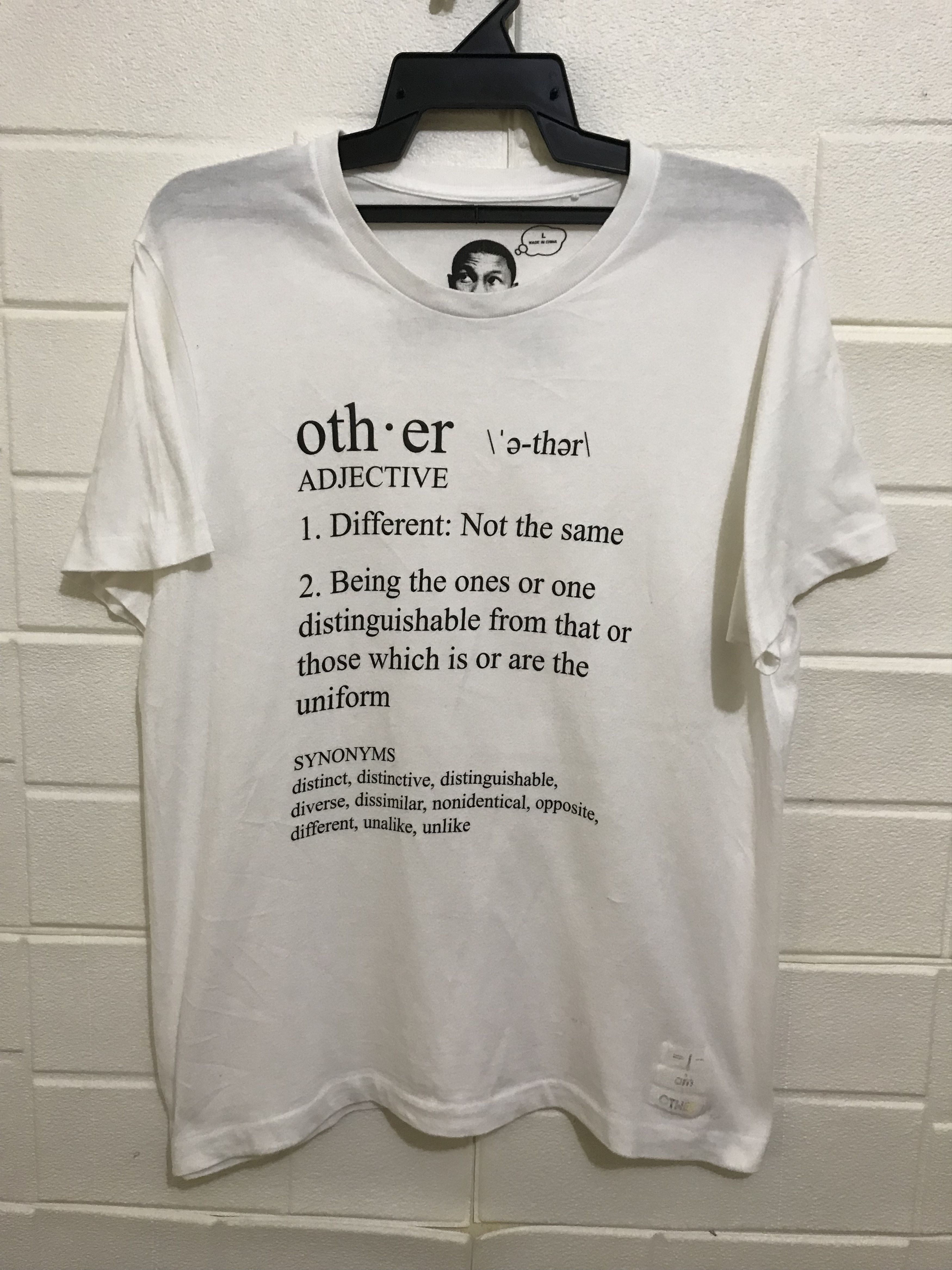 Designer I Am Other Pharrell Font T-Shirt | Grailed