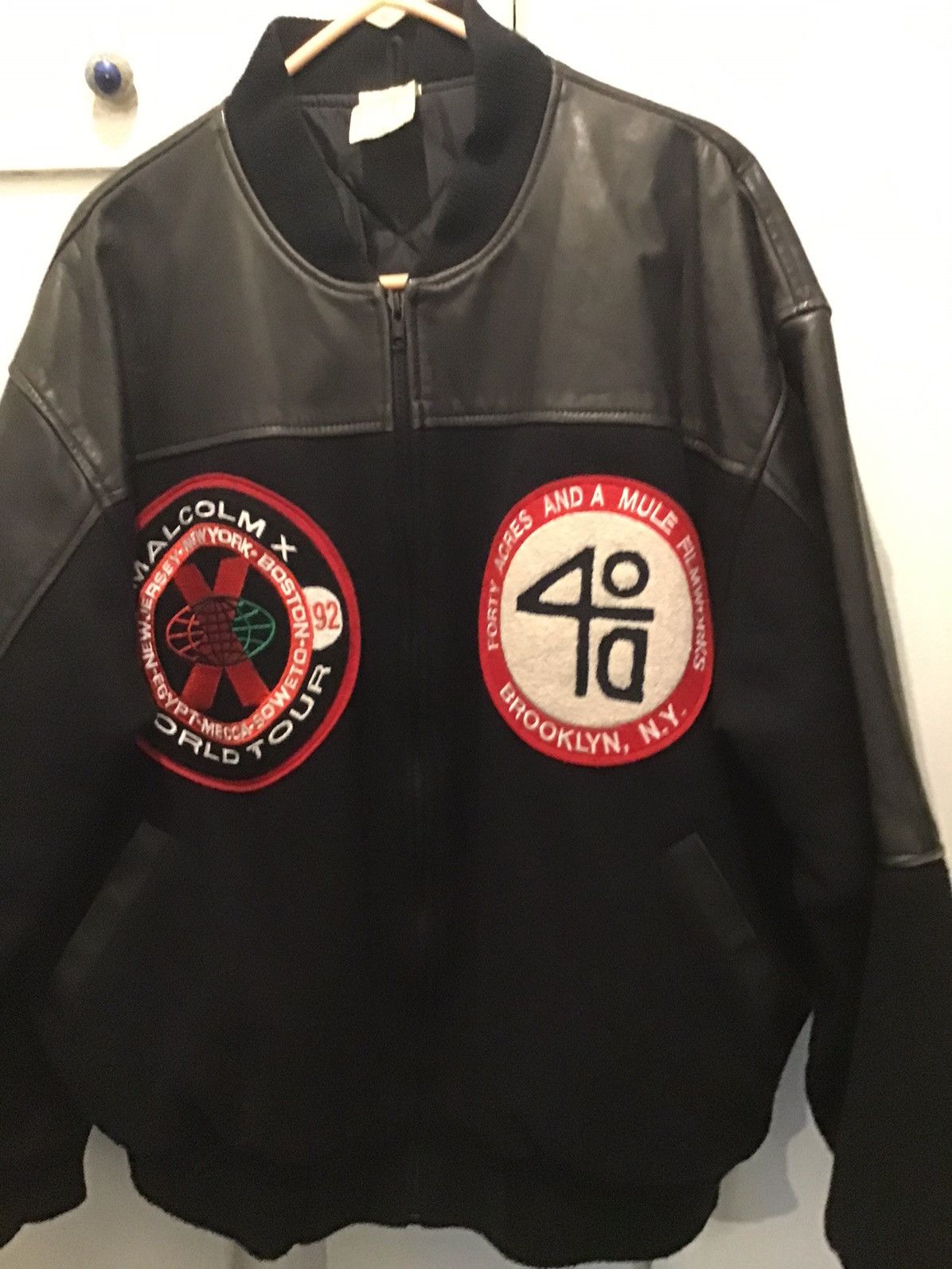 Roots Spike Lee Malcolm X Roots tour jacket | Grailed