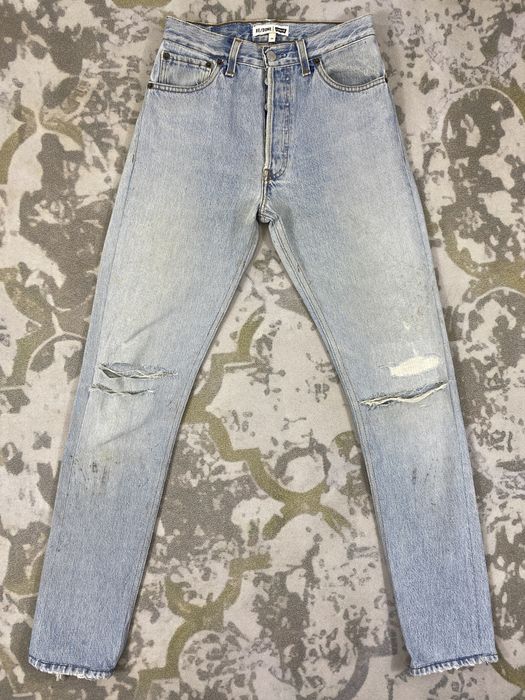 Vintage Ripped Vintage Levi's RE/DONE USA Jeans 27x30.5 -JN2543 | Grailed