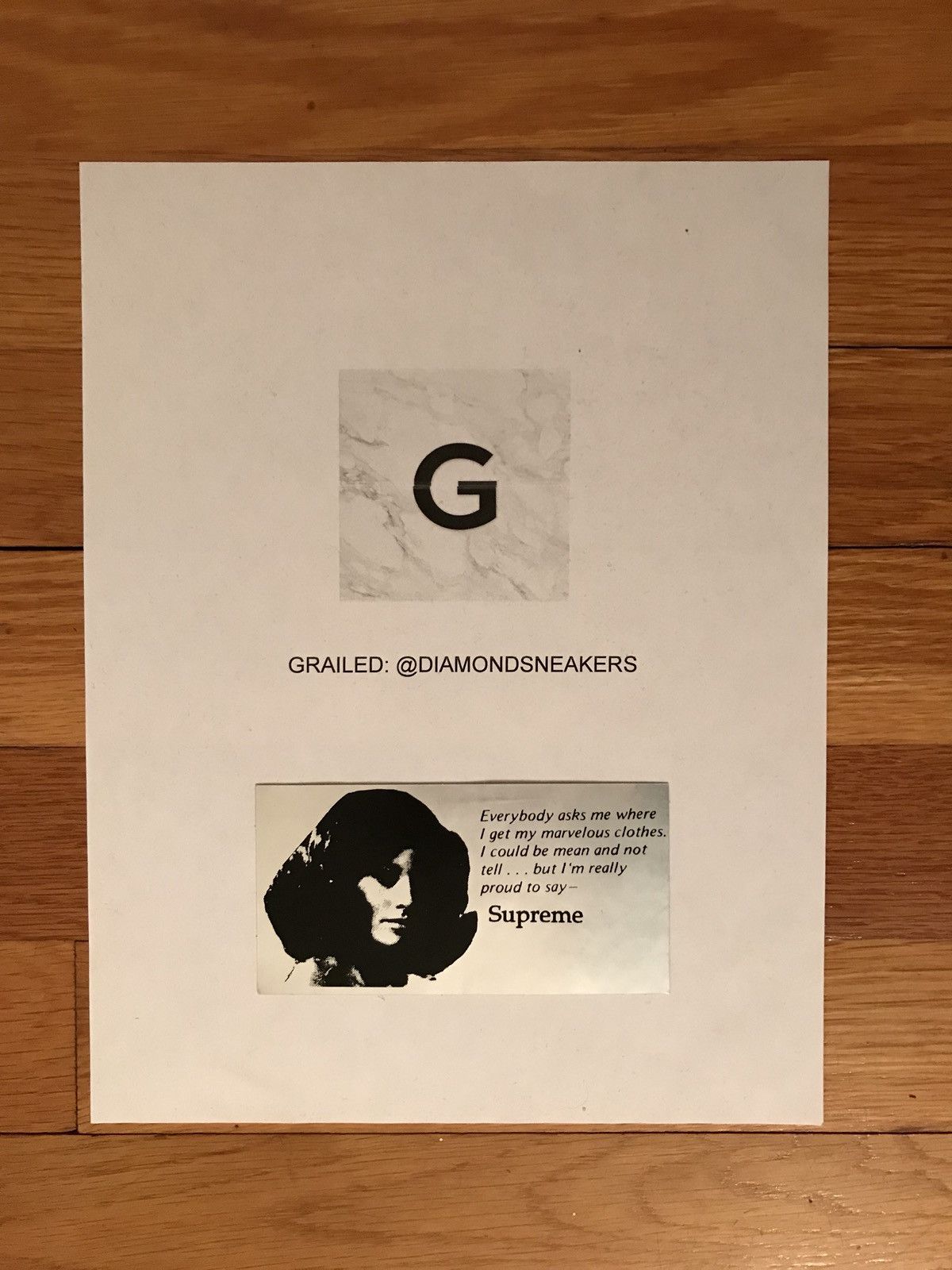 Supreme SUPREME MEAN STICKER | Grailed