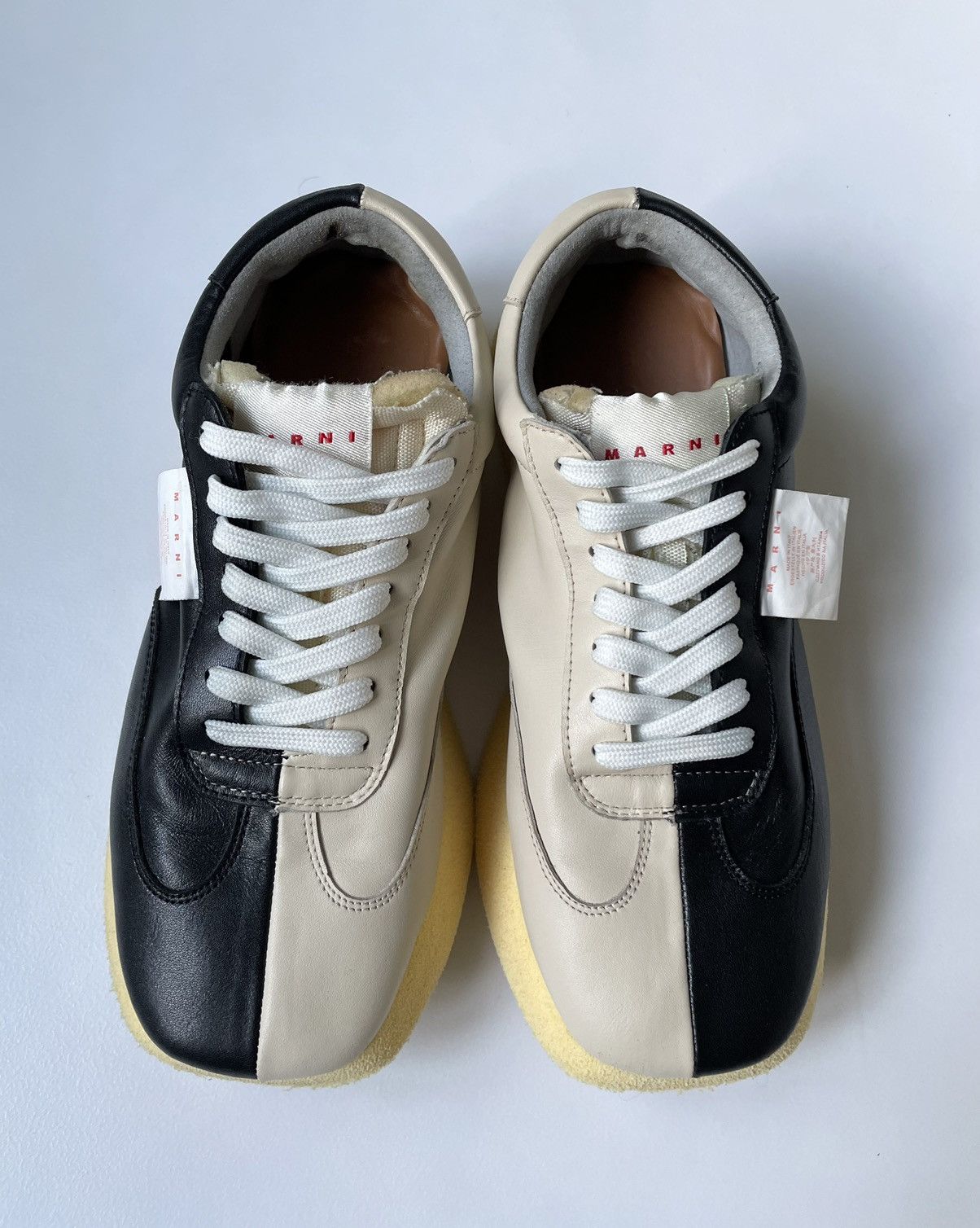 Marni Inside Out Tag Sneakers | Grailed