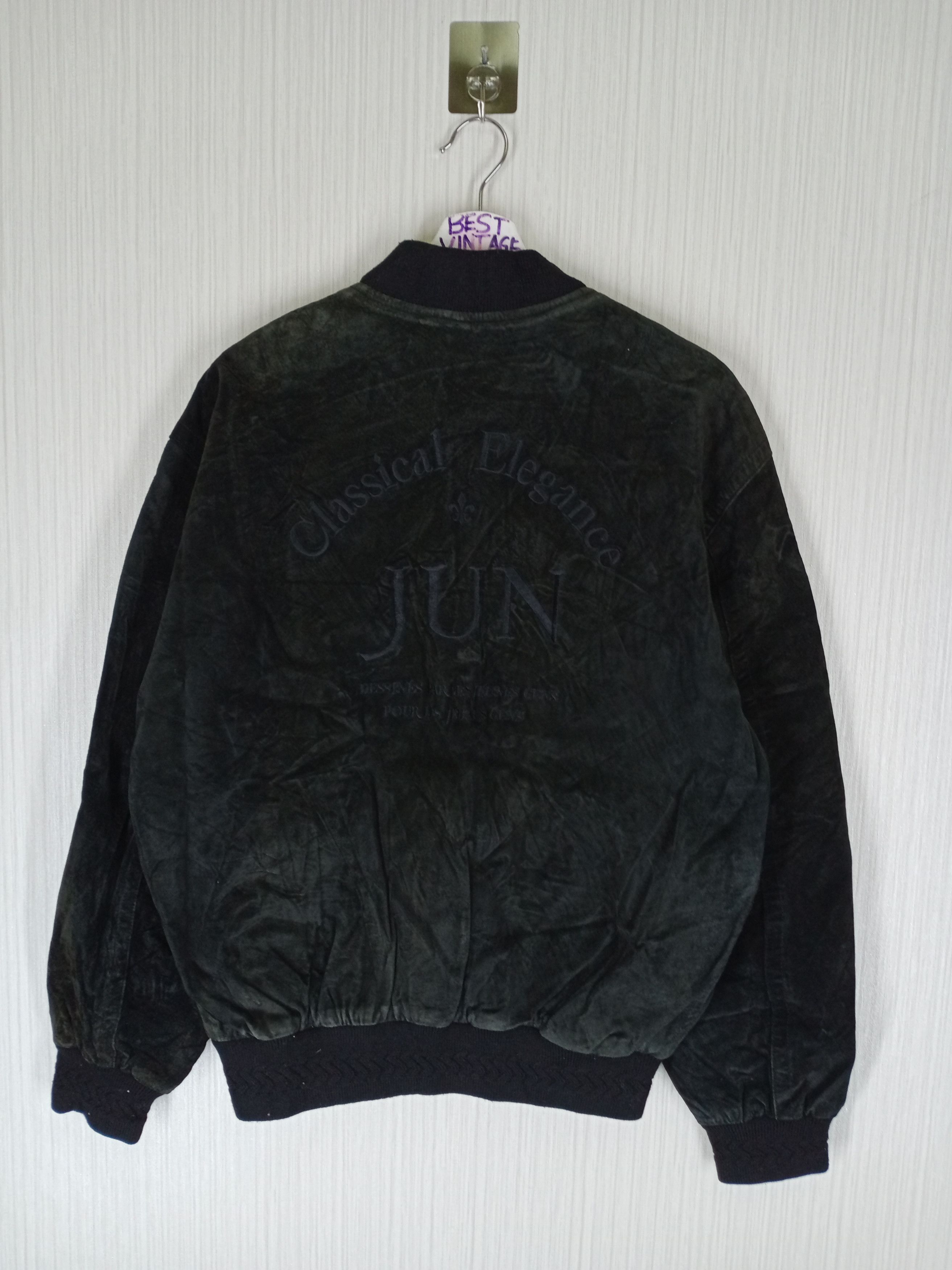 Japanese Brand × Jun Takahashi × Leather Jacket Vintage JUN Men Leather ...