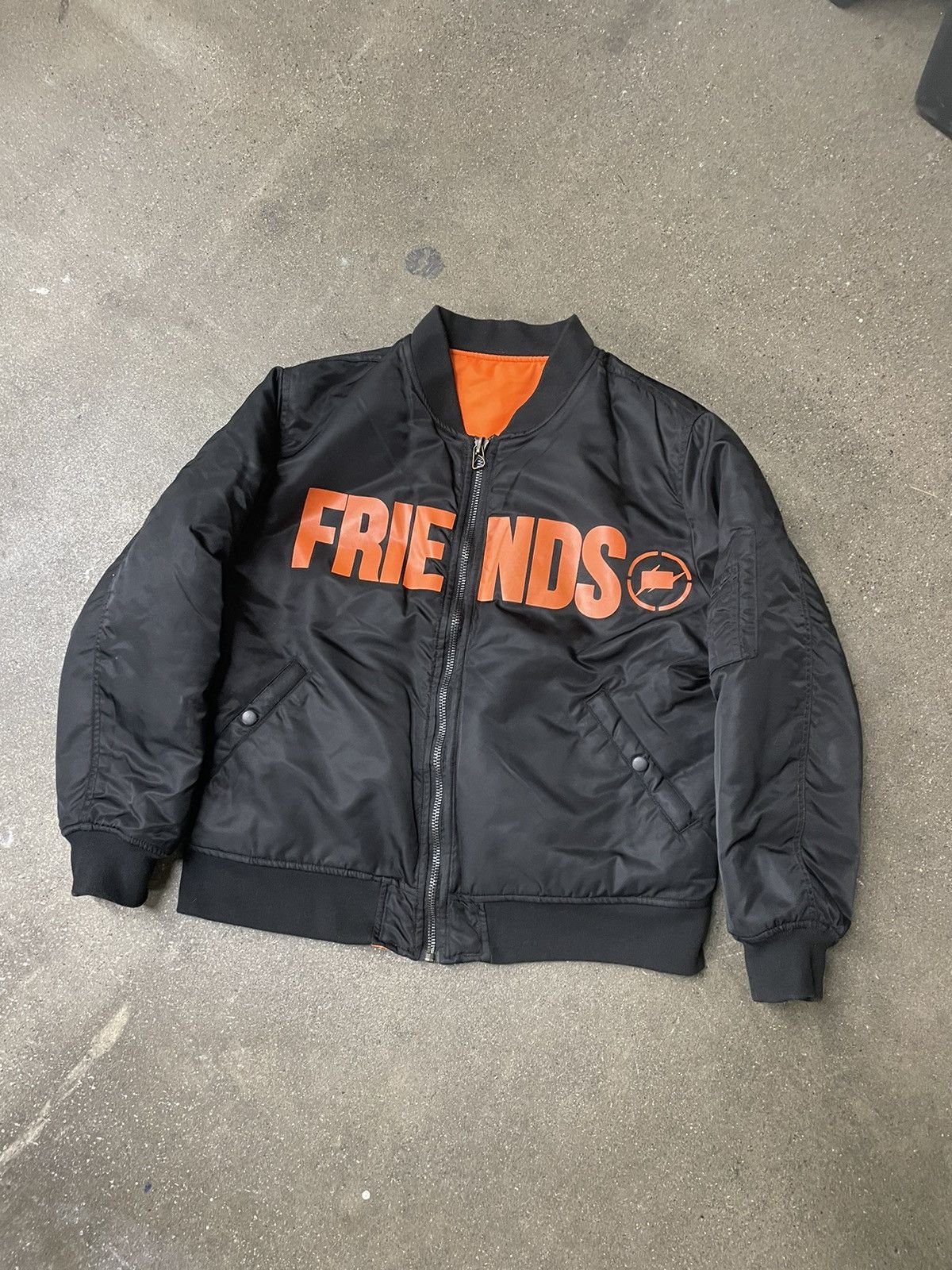 Vlone Vlone Fragment Bomber Jacket | Grailed