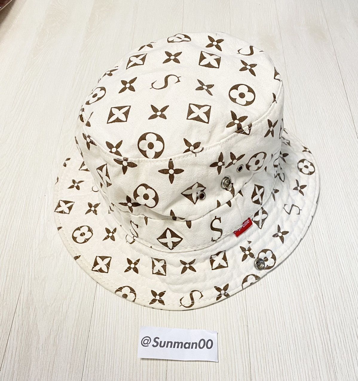 Supreme Supreme monogram hat | Grailed