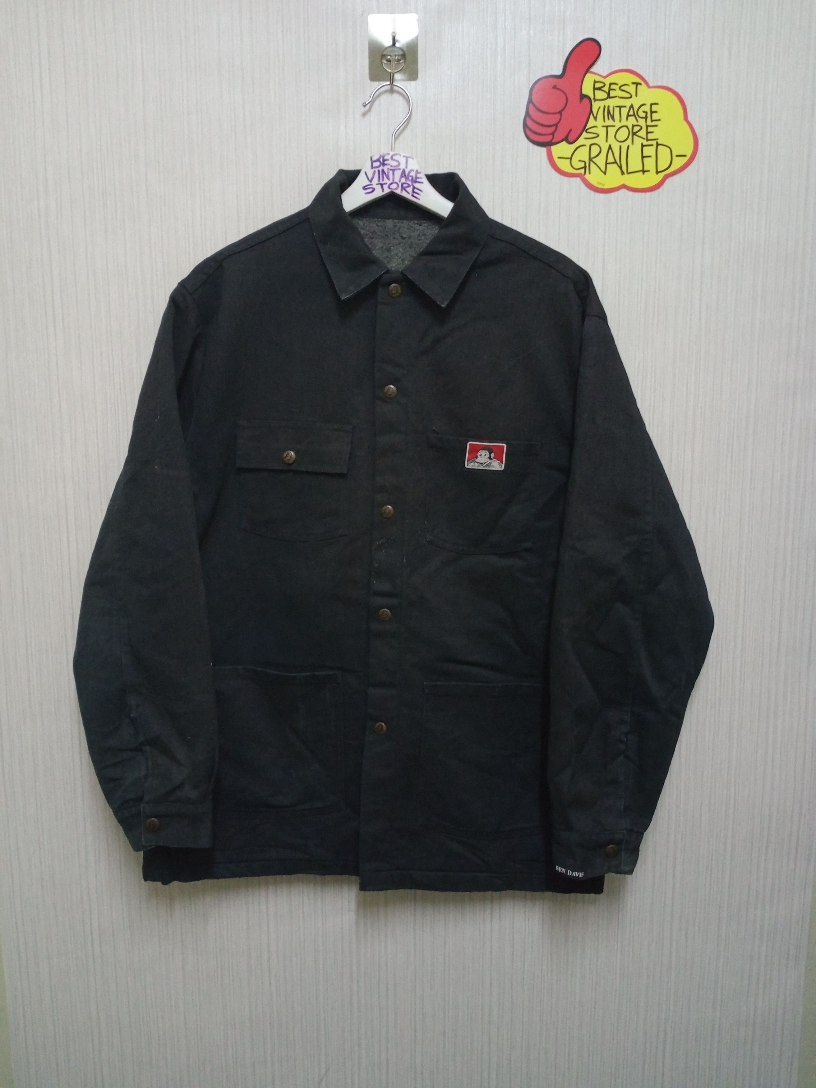 Vintage Vintage 90s Ben Davis Jacket Button Full Cop | Grailed