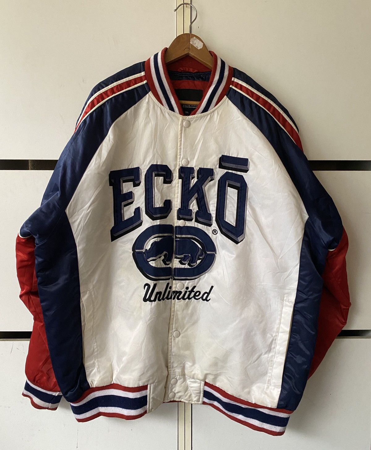 Ecko Unltd. × Streetwear ECKO UNLTD EMBROIDERY LOGO JACKET | Grailed