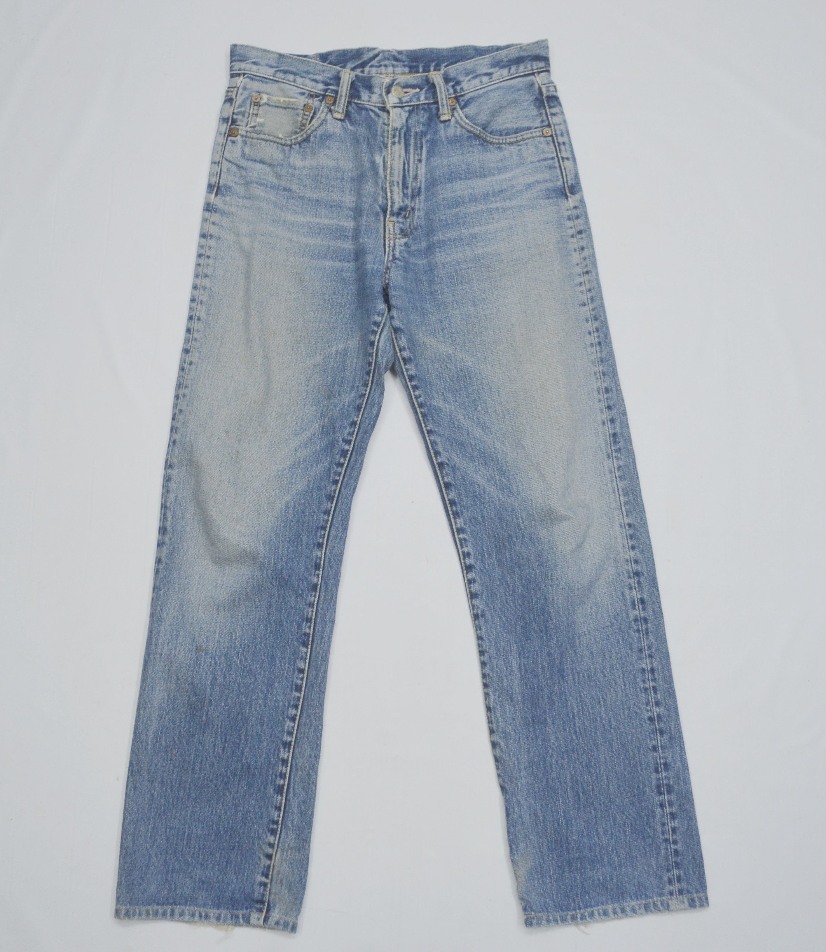 Burgus Plus Burgus Plus Hinoya Co Distressed Jeans Non Selvedge | Grailed