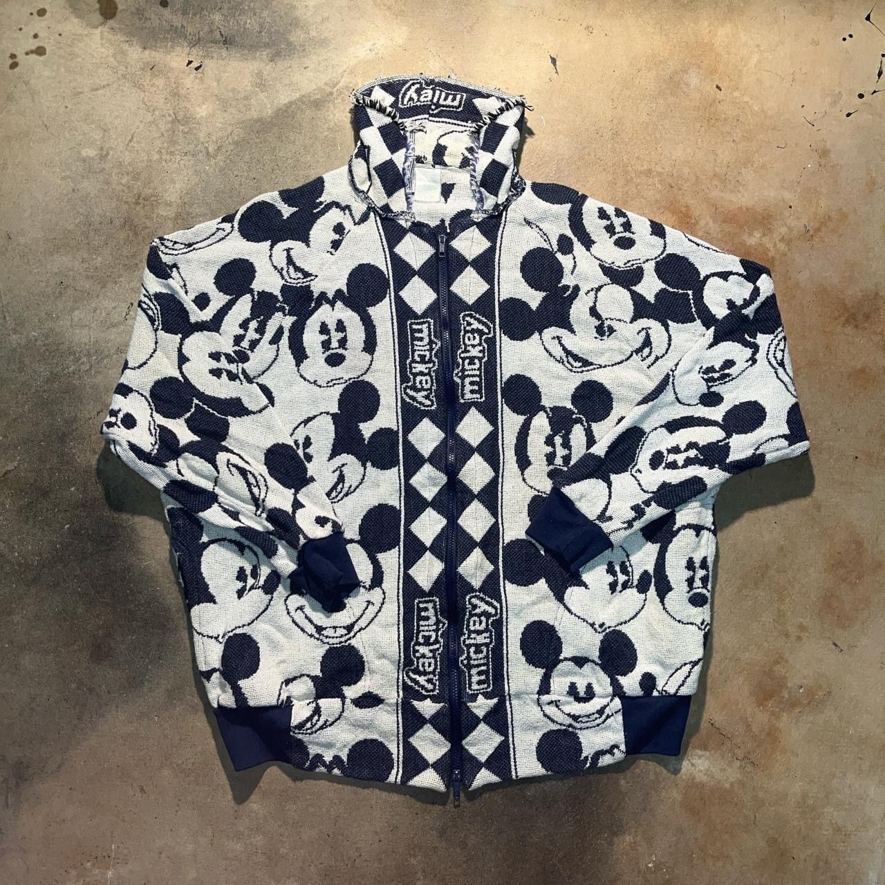 Mickey Mouse × Vintage Rare Vintage AOP Mickey Mouse Drug Rug Type ...
