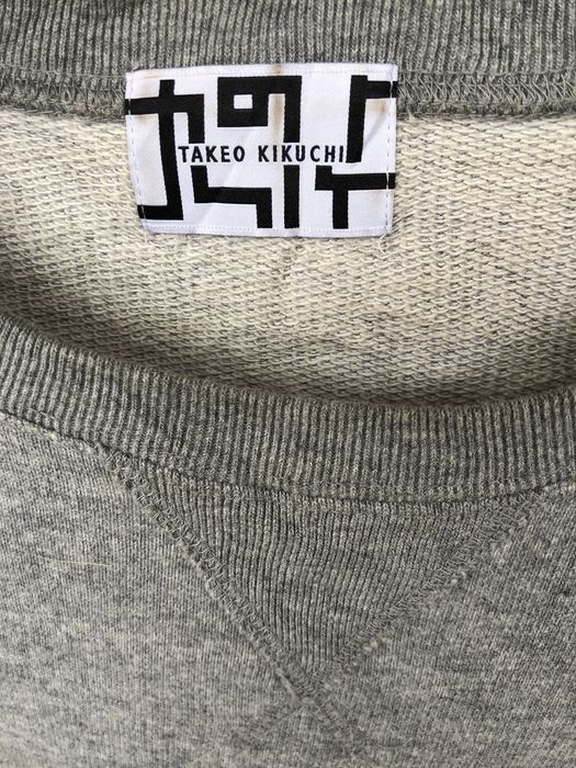 Takeo Kikuchi Japanese Brand Takeo Kikuchi Big Logo Sweatshirt | Grailed