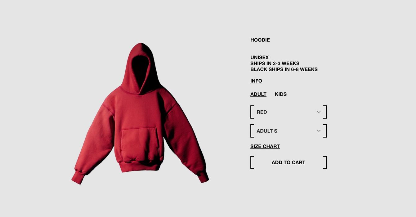 Gap Yeezy Double Layer Hoodie AW21 | Grailed