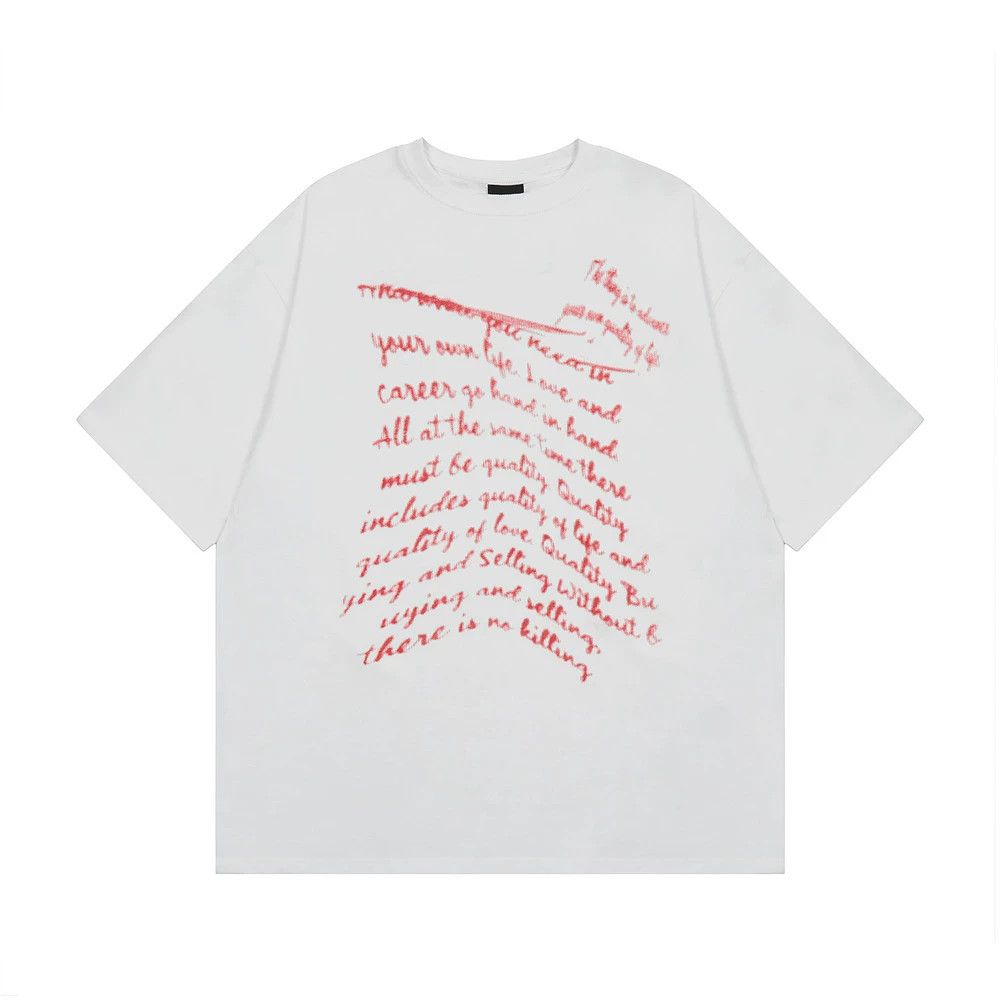 Custom × Streetwear × Vintage custom pattern punk fade tee | Grailed