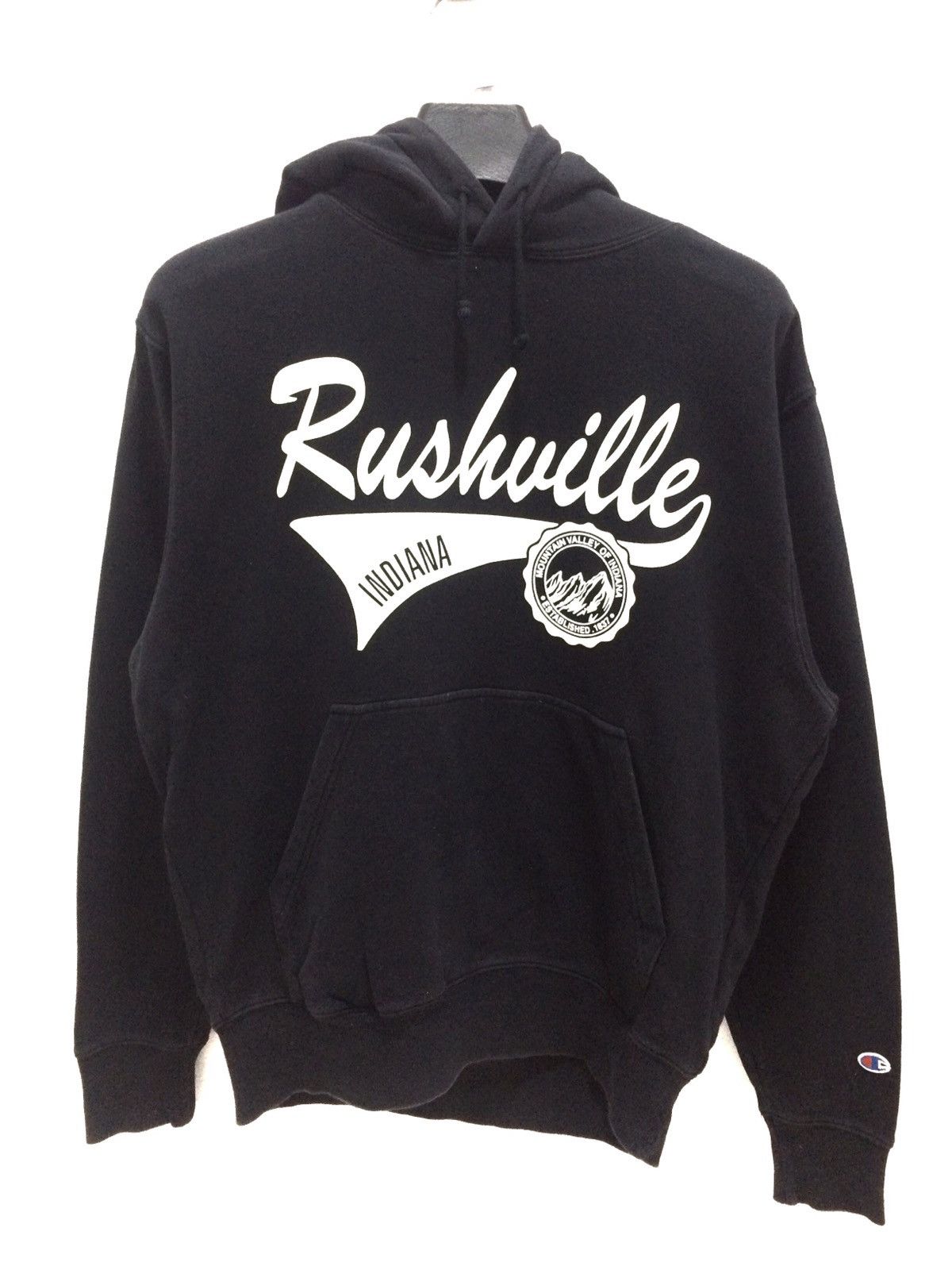 Champion Champion Rushuville Indiana Spell Out Hoodies | Grailed