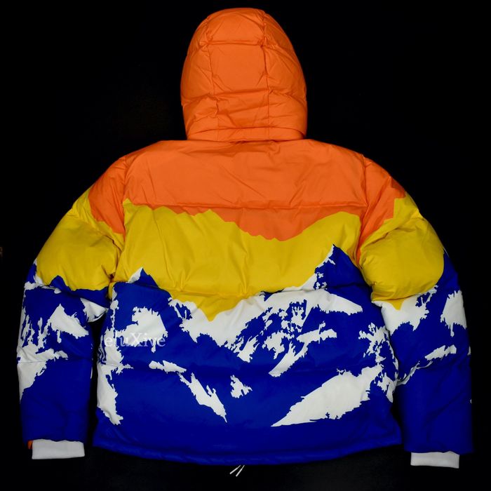 Kith Kith Team USA Mountain Print Puffer Jacket NWT | Grailed