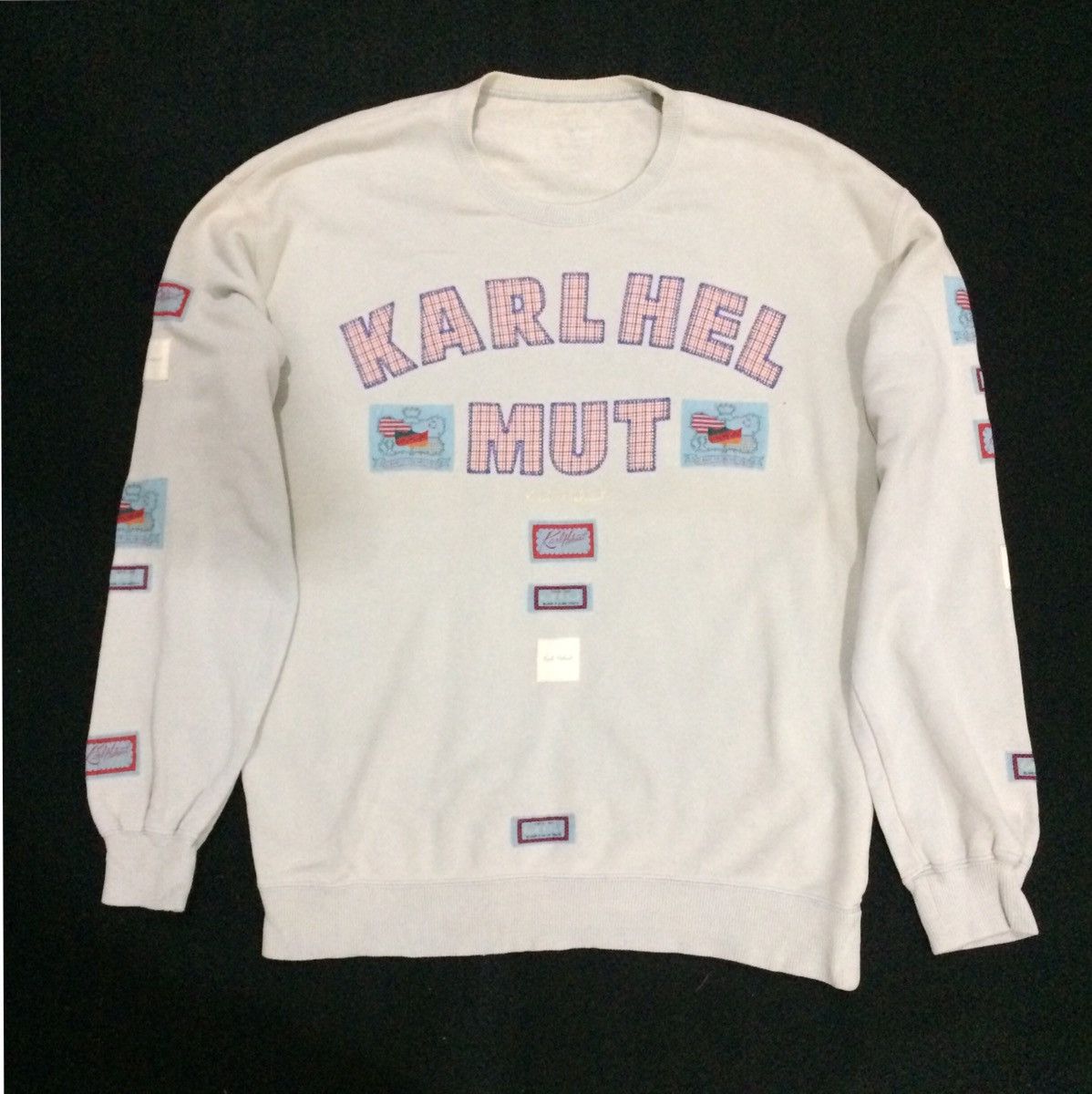 Karl Helmut KARL HELMUT Big Logo Sweatshirt | Grailed