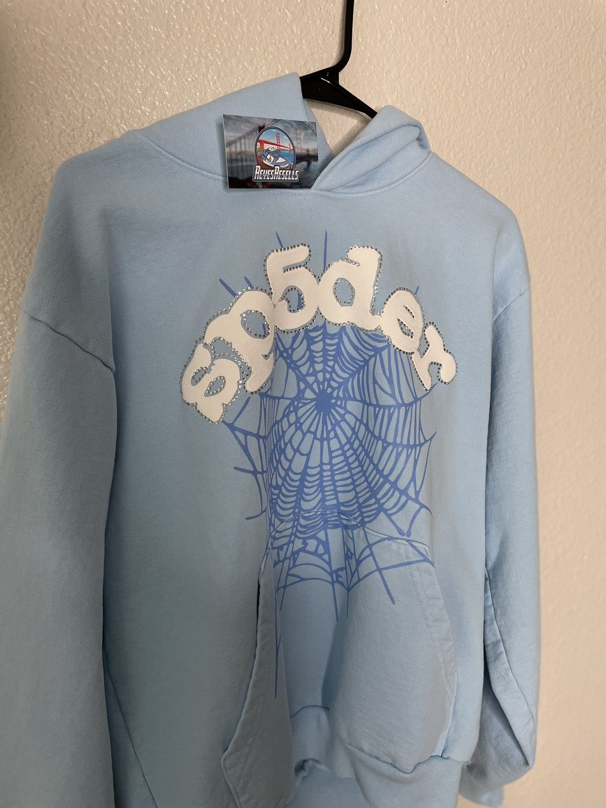Spider Worldwide Spider Worldwide Sky Blue Hoodie | Grailed