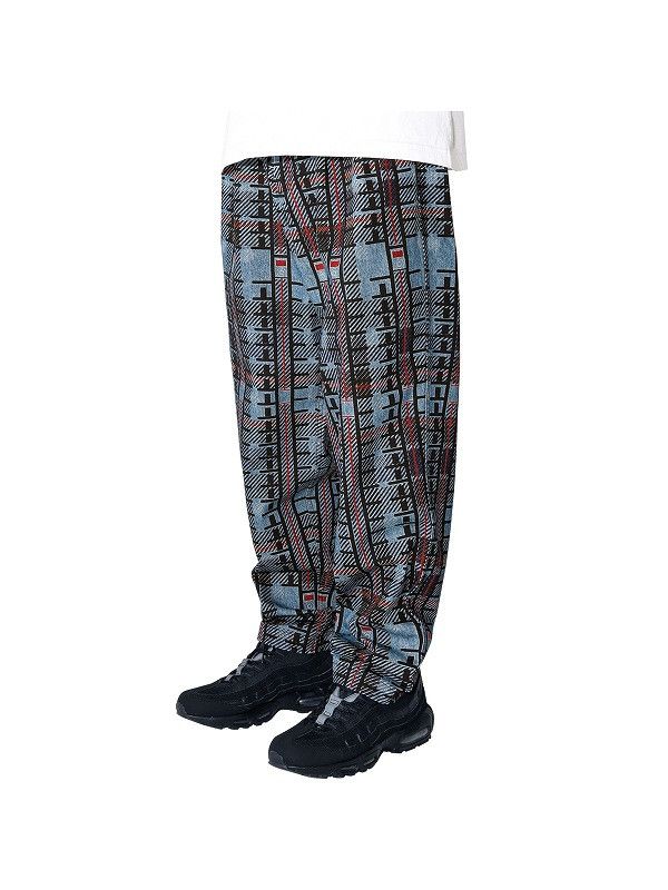 Cav Empt Check print denim wide chinos | Grailed