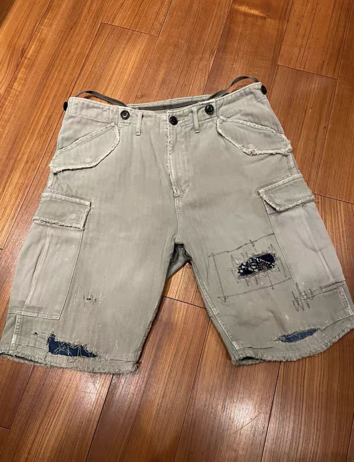 Visvim visvim 20ss ict jumbo eiger shorts crush | Grailed