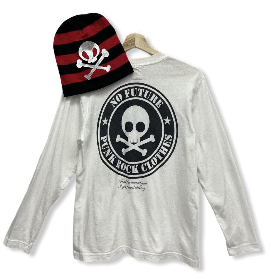 No Future × Punk and Yo × Skulls NOFUTURE Punk Rock Clothes Skull ...