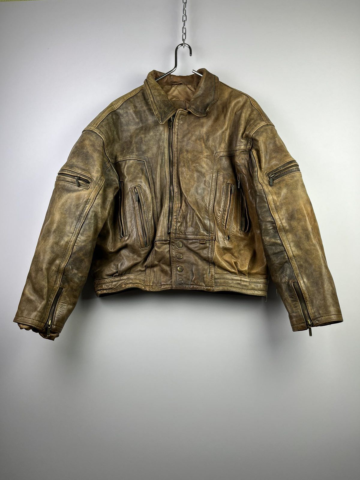 Vintage Hein Gericke Vintage Leather Jacket Bomber Aviator | Grailed