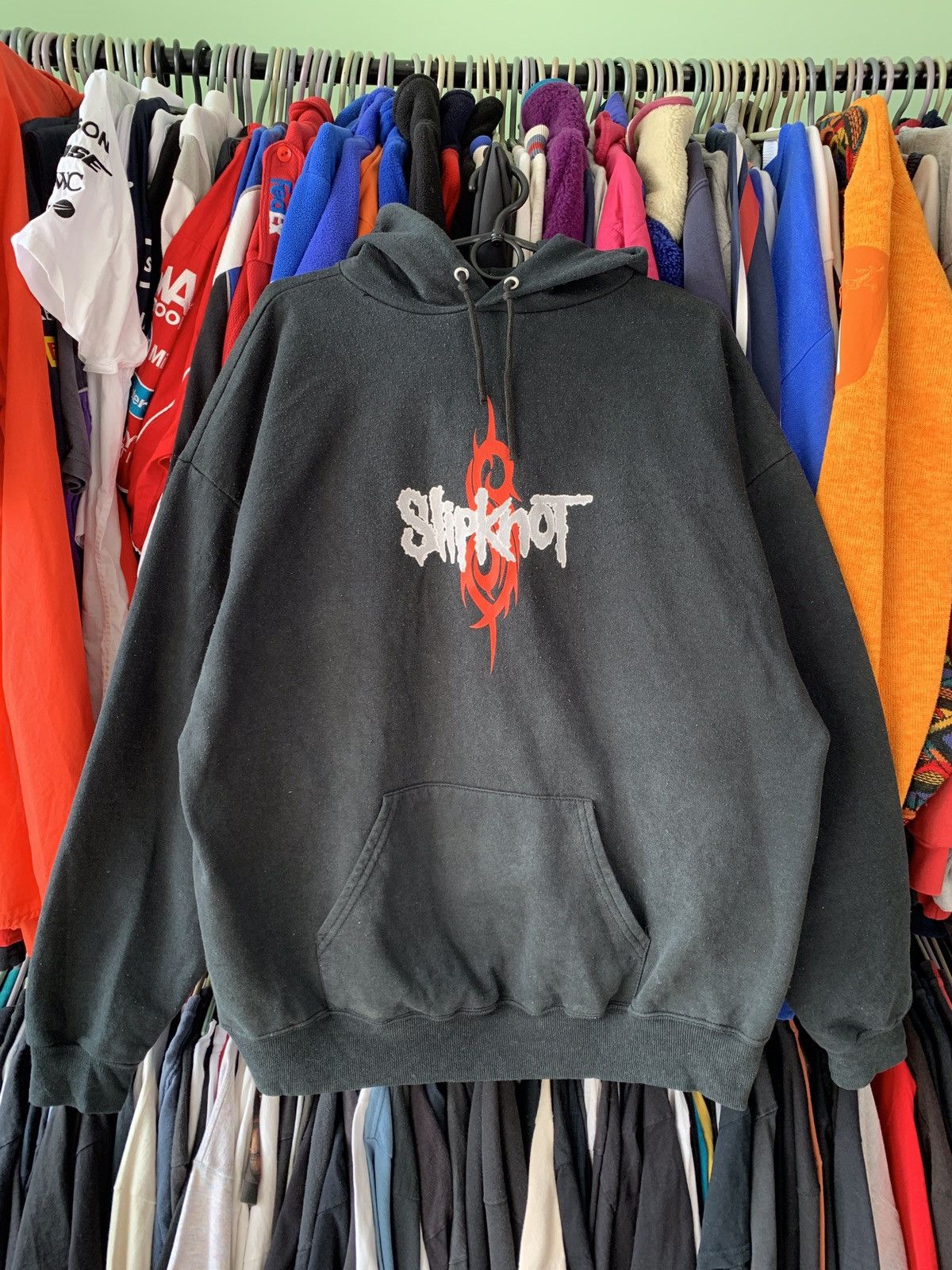 Band Tees × Slipknot × Vintage VINTAGE 1999 SLIPKNOT BAR CODE BLACK ...