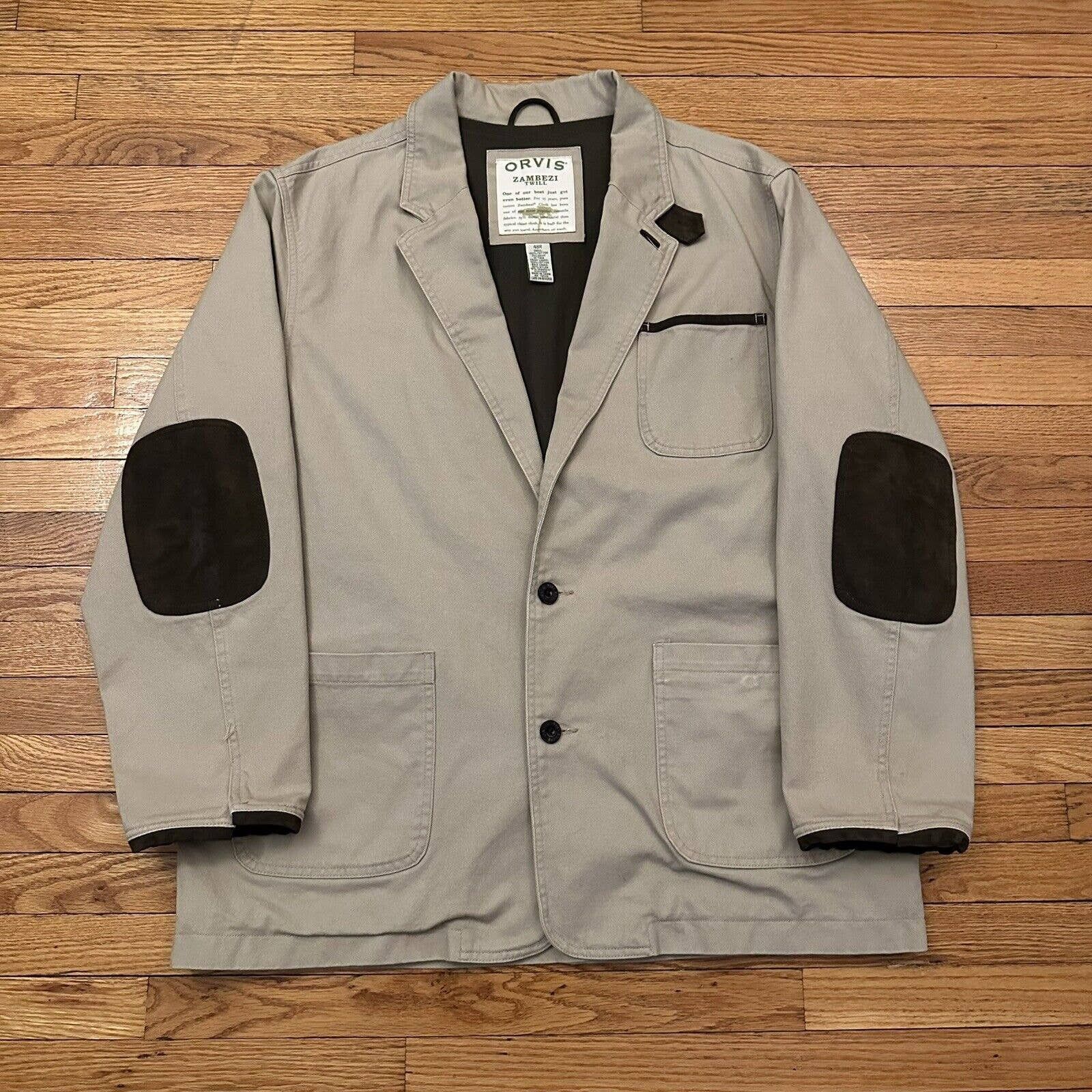 Orvis ORVIS Zambezi Twill Safari Hunting Blazer Jacket Size 48R | Grailed