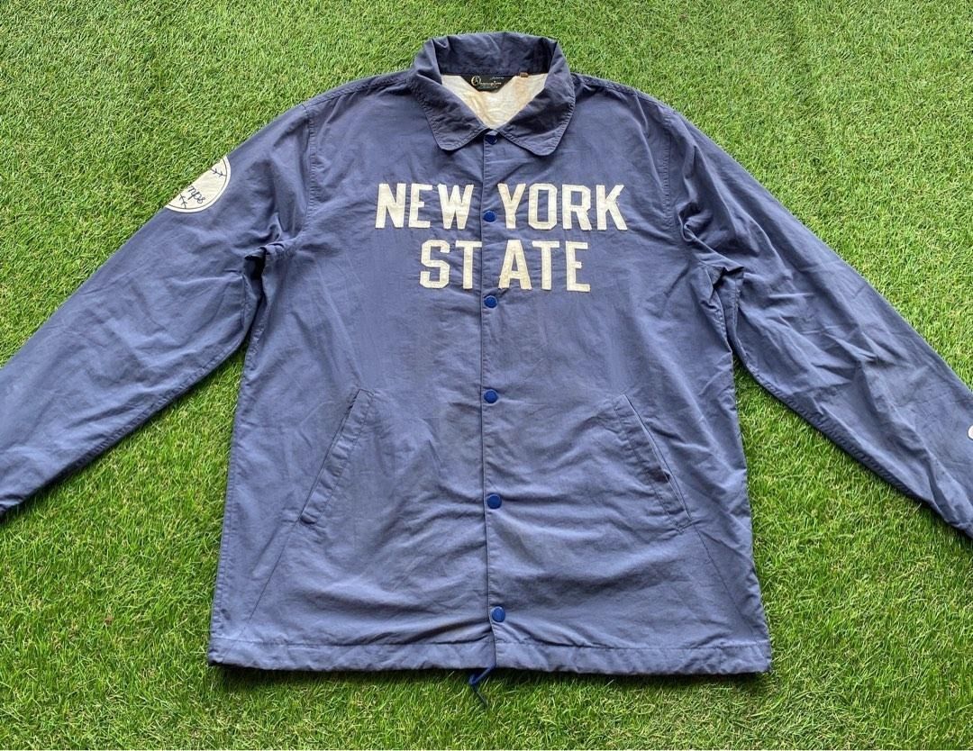 Champion × Vintage VINTAGE CHAMPION NY BASEBALL COACH JACKET | Grailed