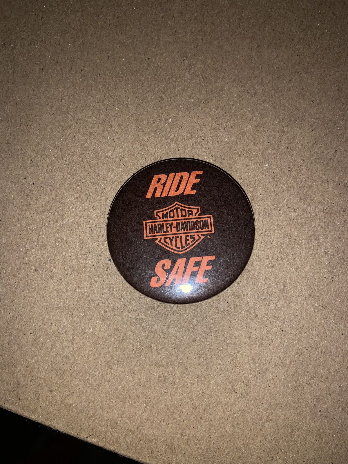 Harley Davidson Harley Davidson Ride Safe Button | Grailed