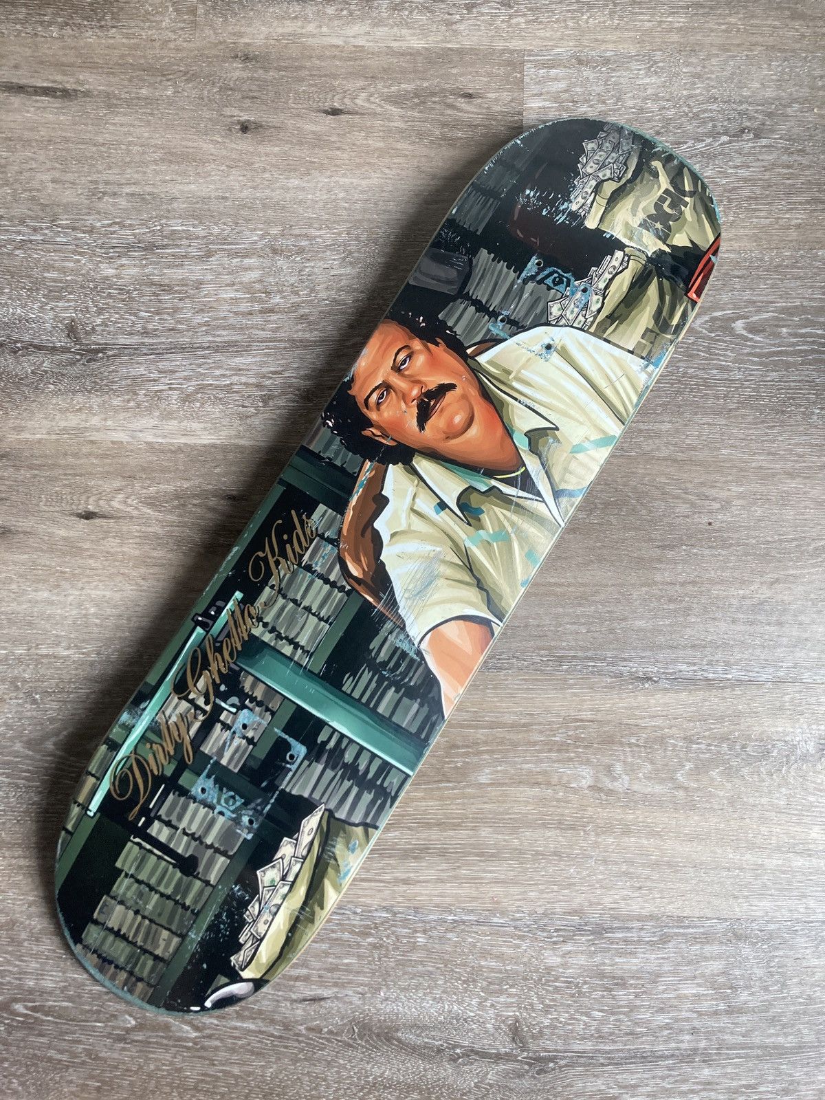 DGK DGK Boss Pablo Escobar skateboard deck | Grailed