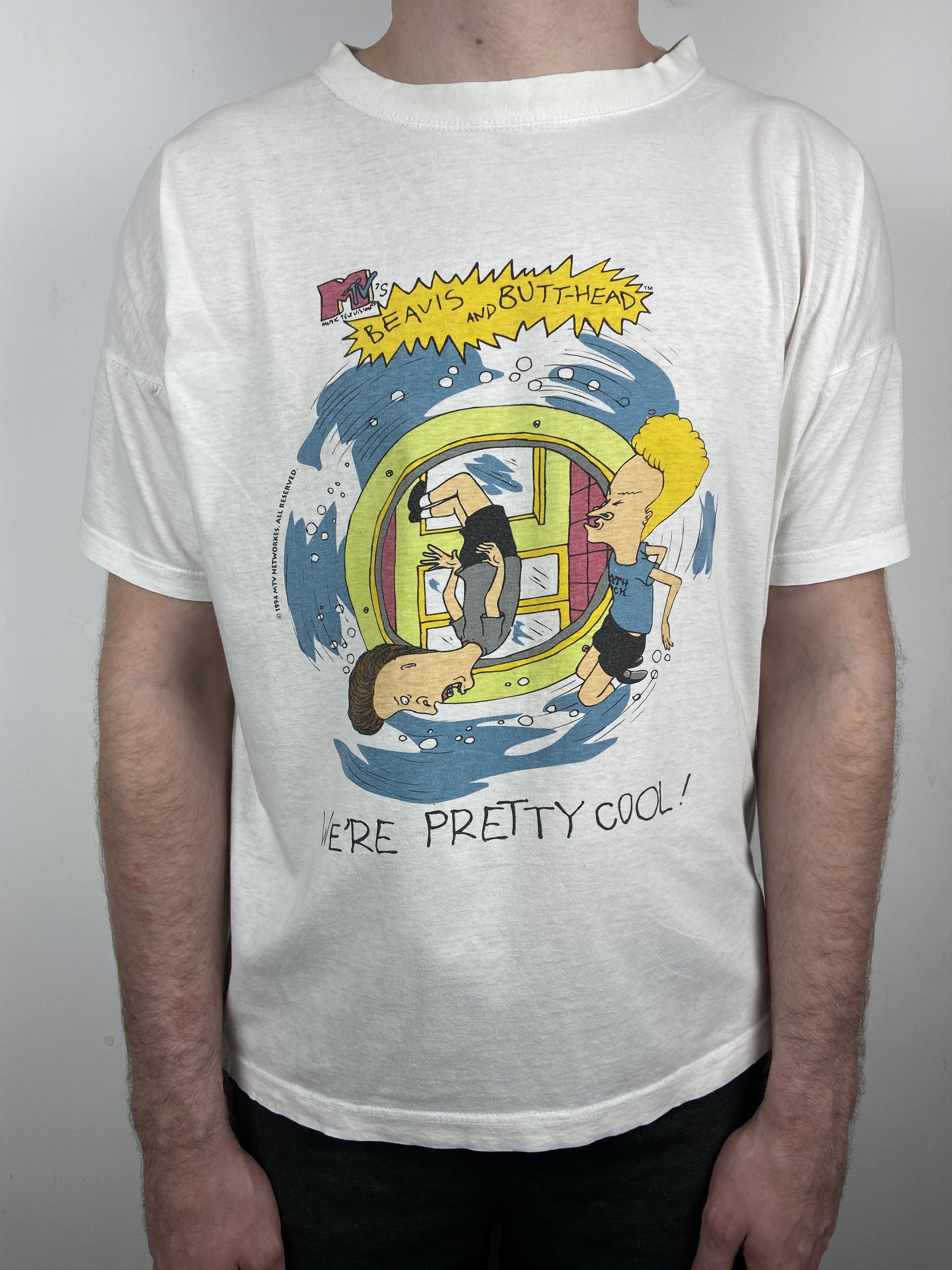 Cartoon Network × Vintage 90s Vintage Beavis And Butthead Cartoon ...