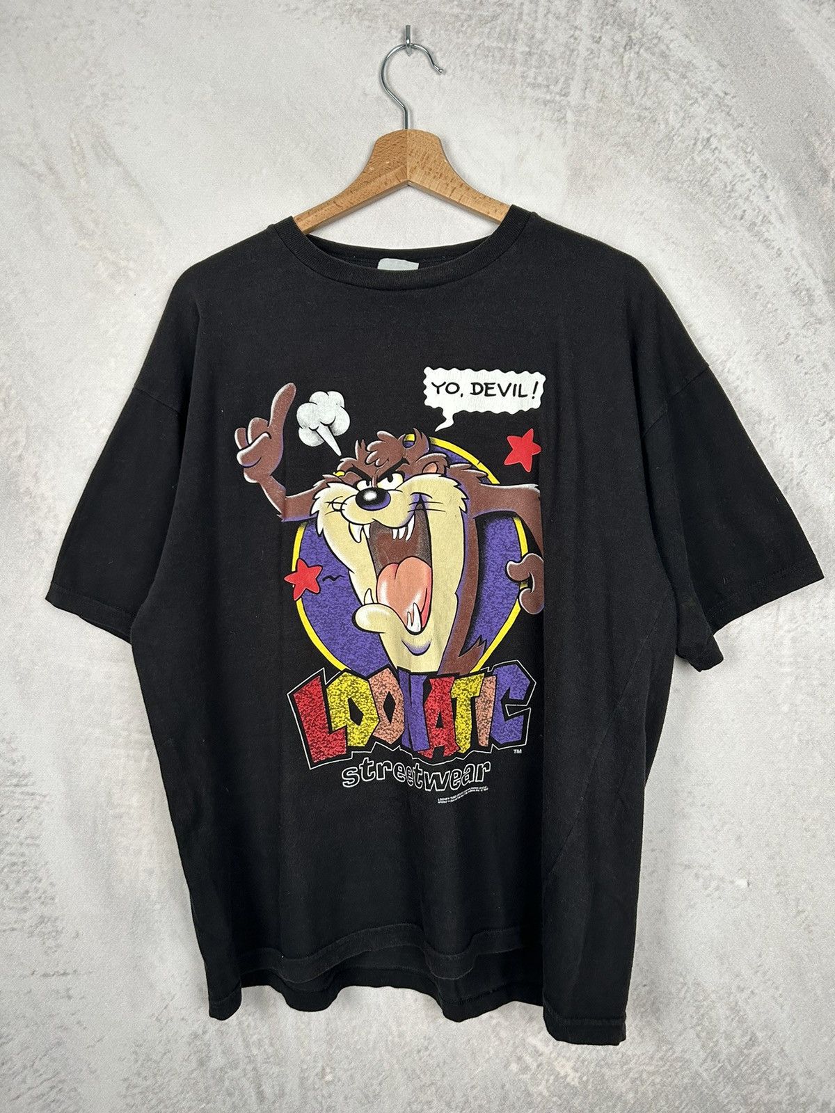 Cartoon Network × Vintage × Warner Bros Vintage Looney Tunes Taz 1992 ...