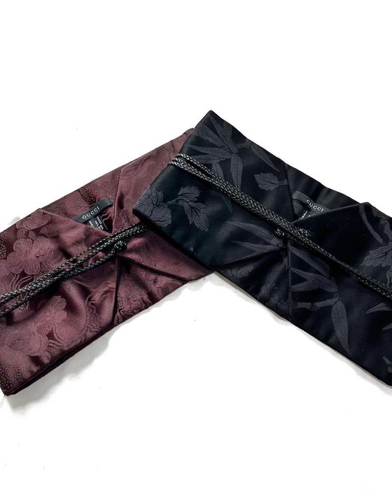 Gucci Gucci Fall 2002 tom ford silk obi belt | Grailed