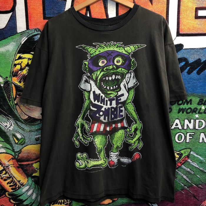 Vintage Vintage 90’s 1995 White Zombie Astro Creep Tee Size XL | Grailed