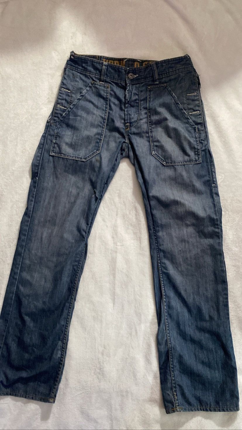 Vintage 2000s double pocket denim | Grailed