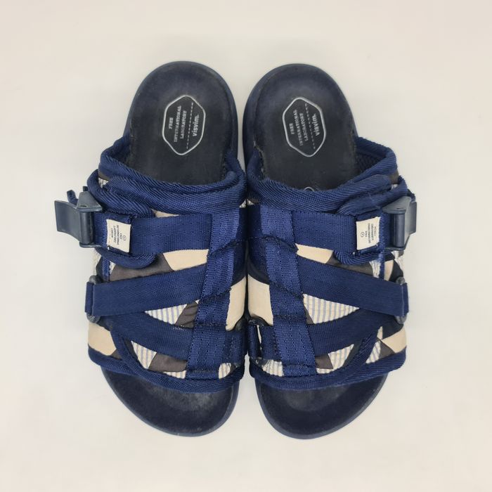Visvim Visvim - 2008 Hiroshima Exclusive Patchwork Christo Sandals ...