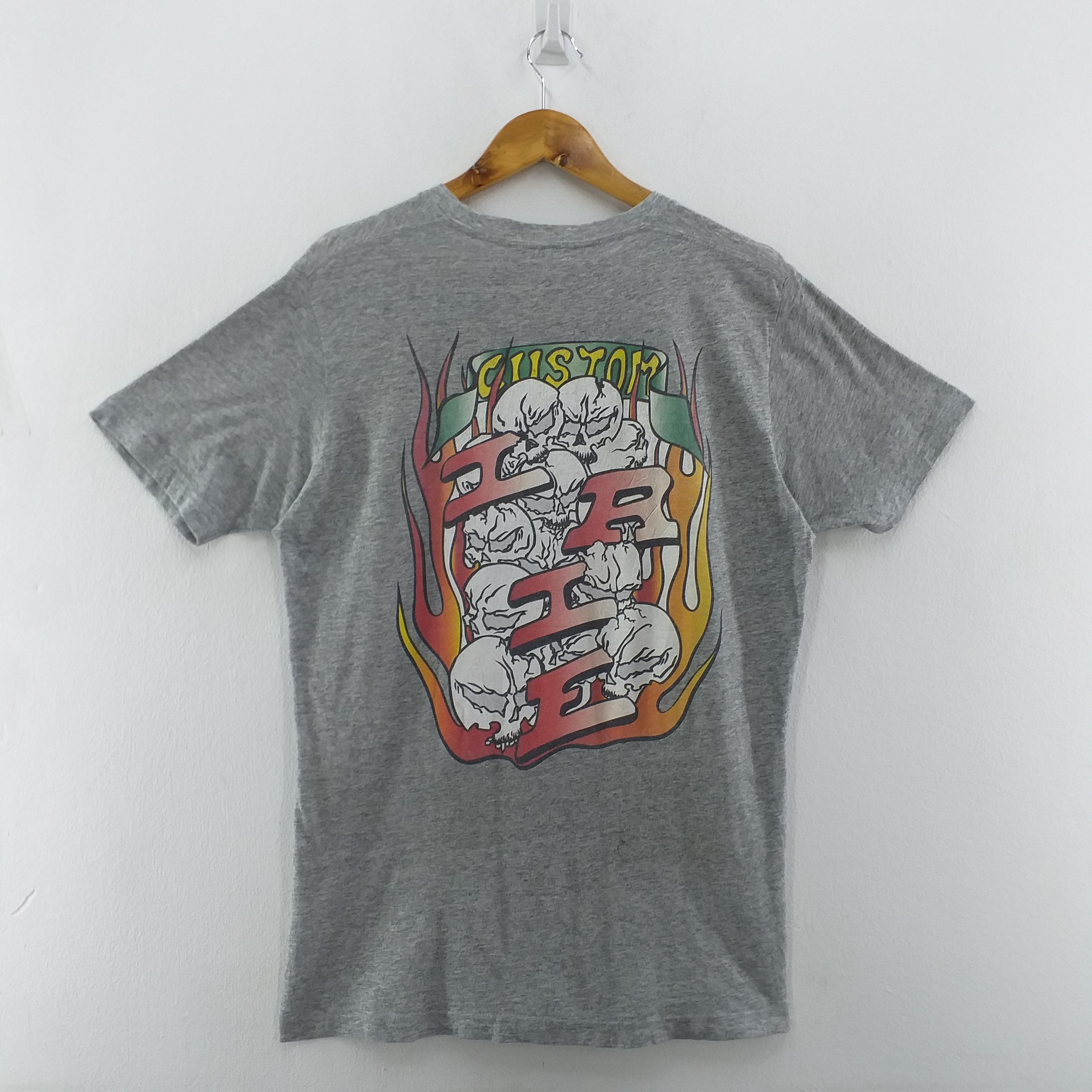 Custom Skull Uniqlo Large Tshirt -F056 | Grailed