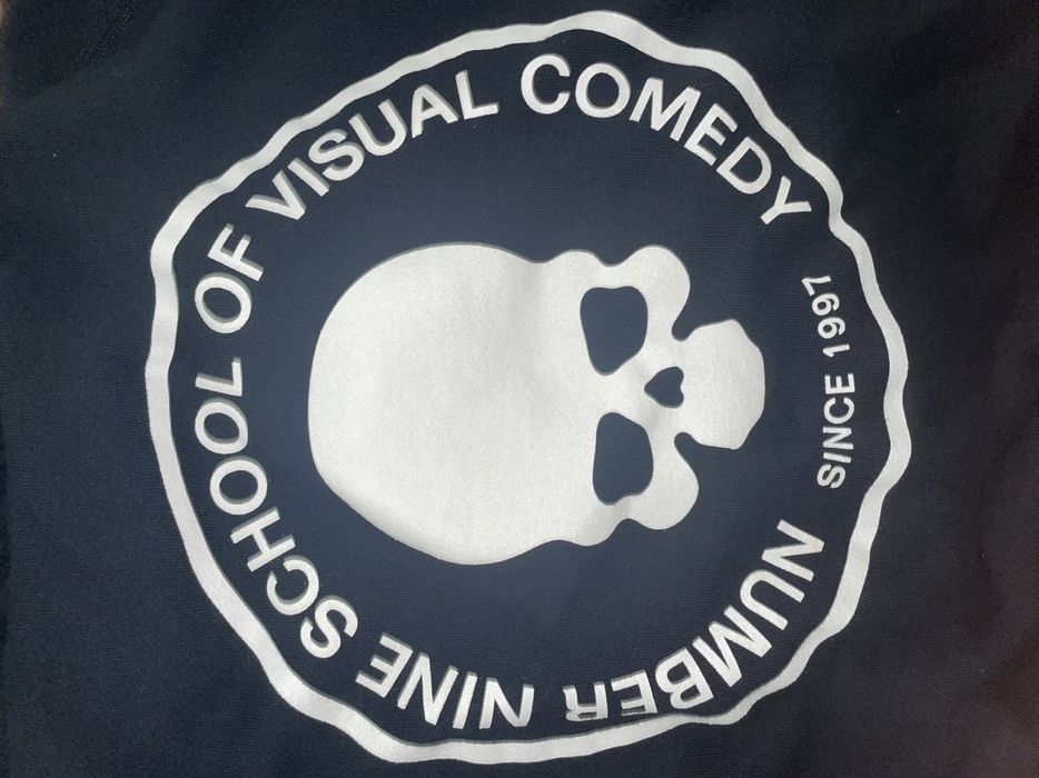 Number (N)ine Number Nine School of Visual Comedy Hoodie | Grailed