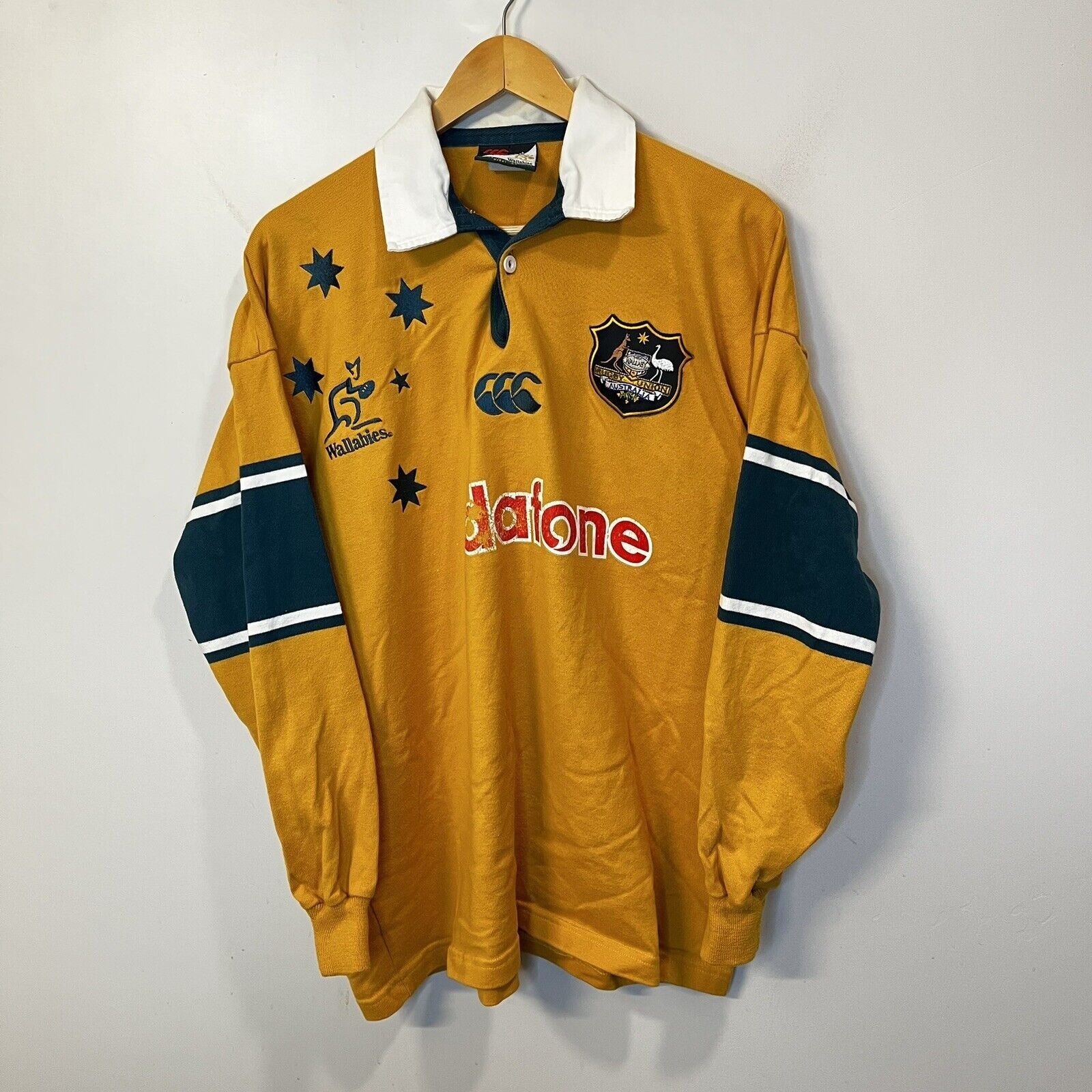 Vintage Australian Wallabies Rugby union Jersey Long Sleeve | Grailed