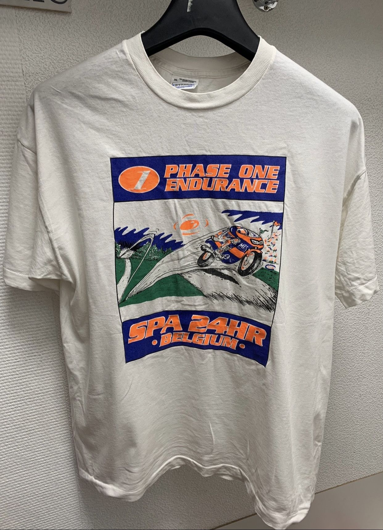 Vintage Phase one endurance motorcycle tou 1997 screen stars Xl tee ...