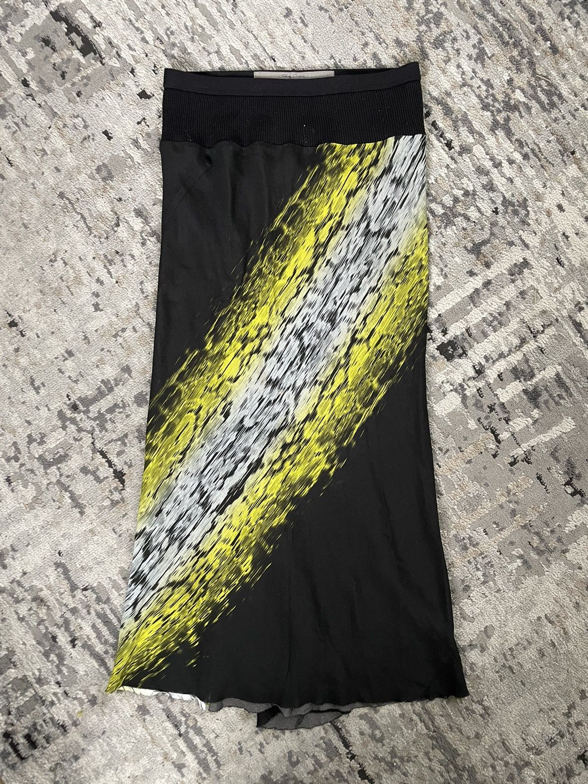 Rick Owens Rick Owens fw20 acid print skirt | Grailed