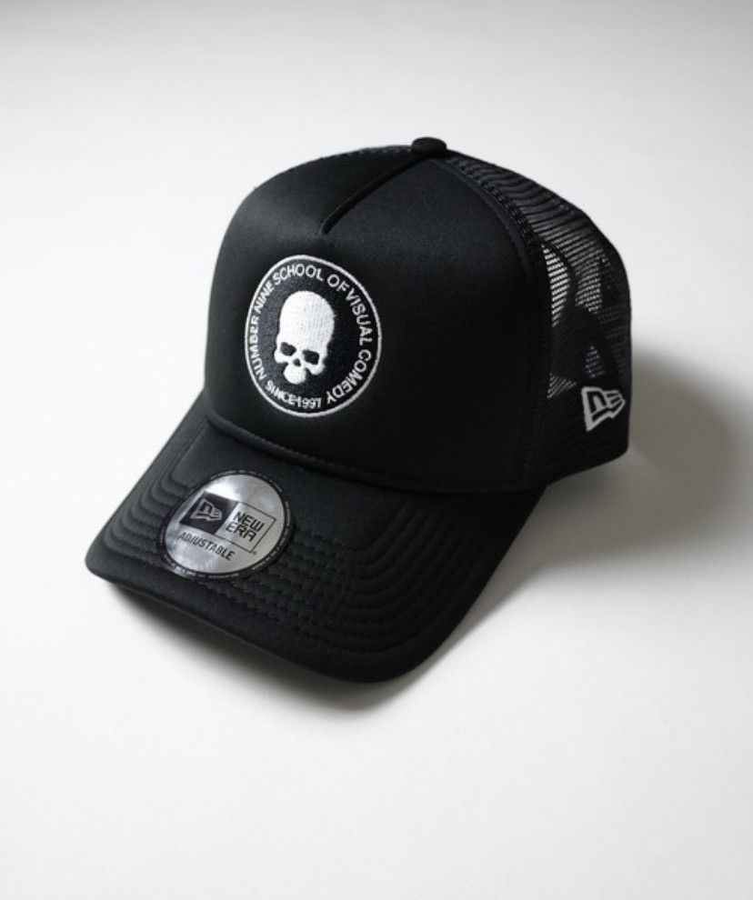 Number (N)ine Number nine school of visual comedy new era trucker hat ...