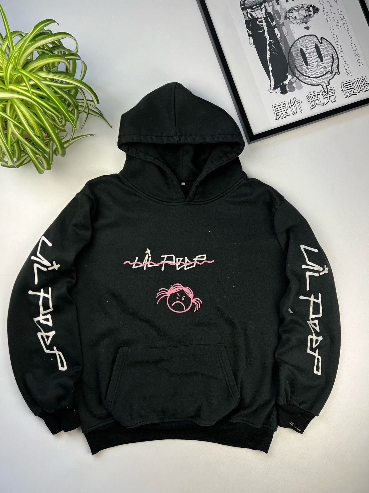 Lil Peep Lil Peep Angry Girl Hoodie Grailed 2326