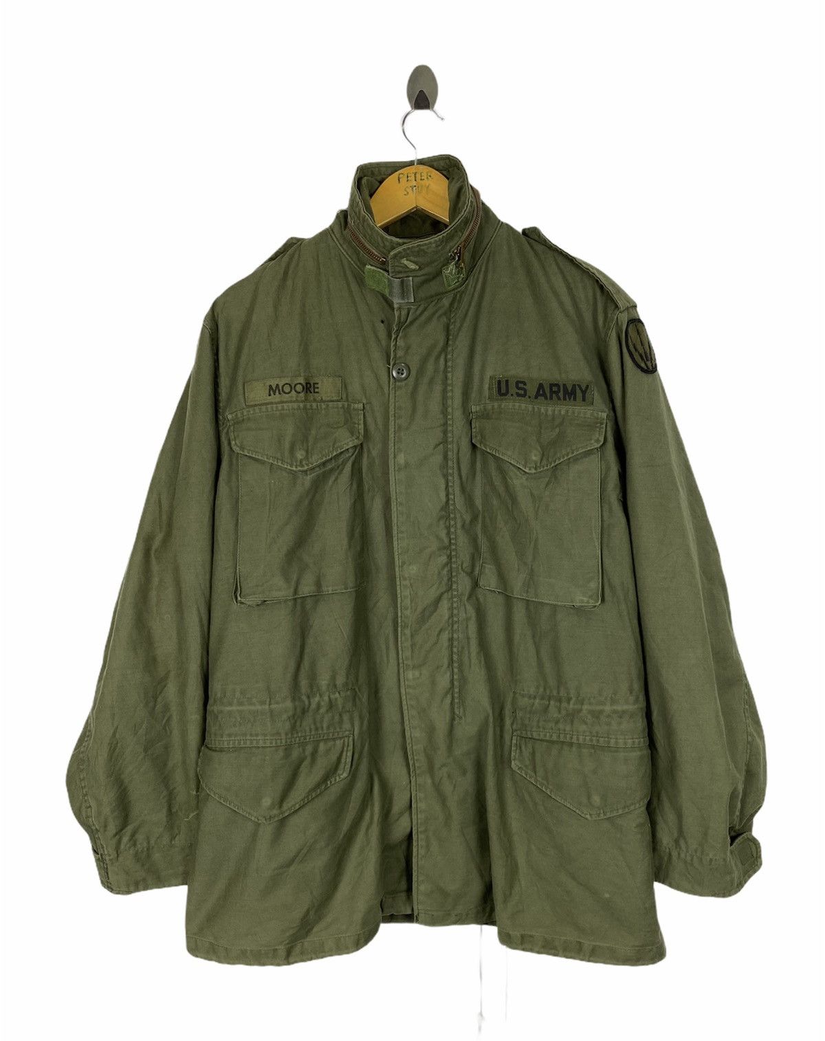 Alpha Industries × Military × Vintage Alpha Industries Military Jacket ...