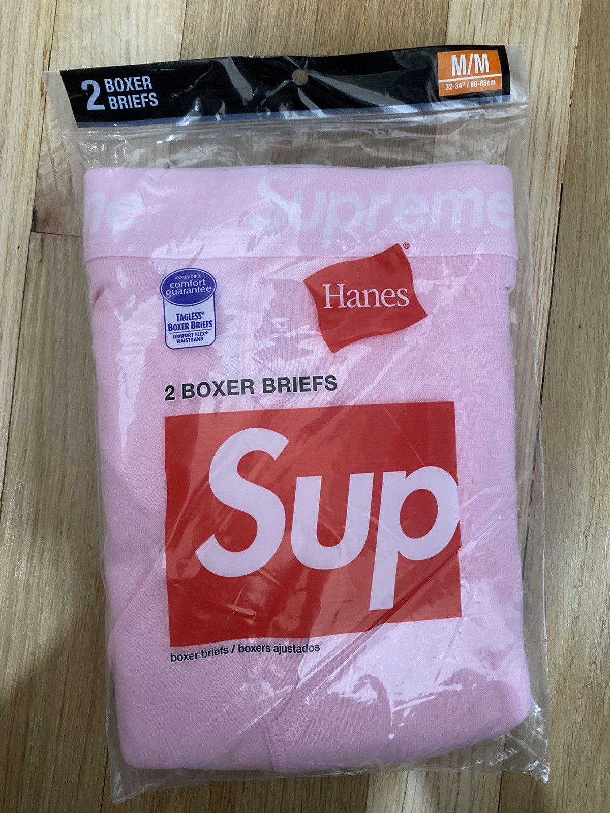 Supreme Supreme Hanes Boxer Briefs Pink | Grailed