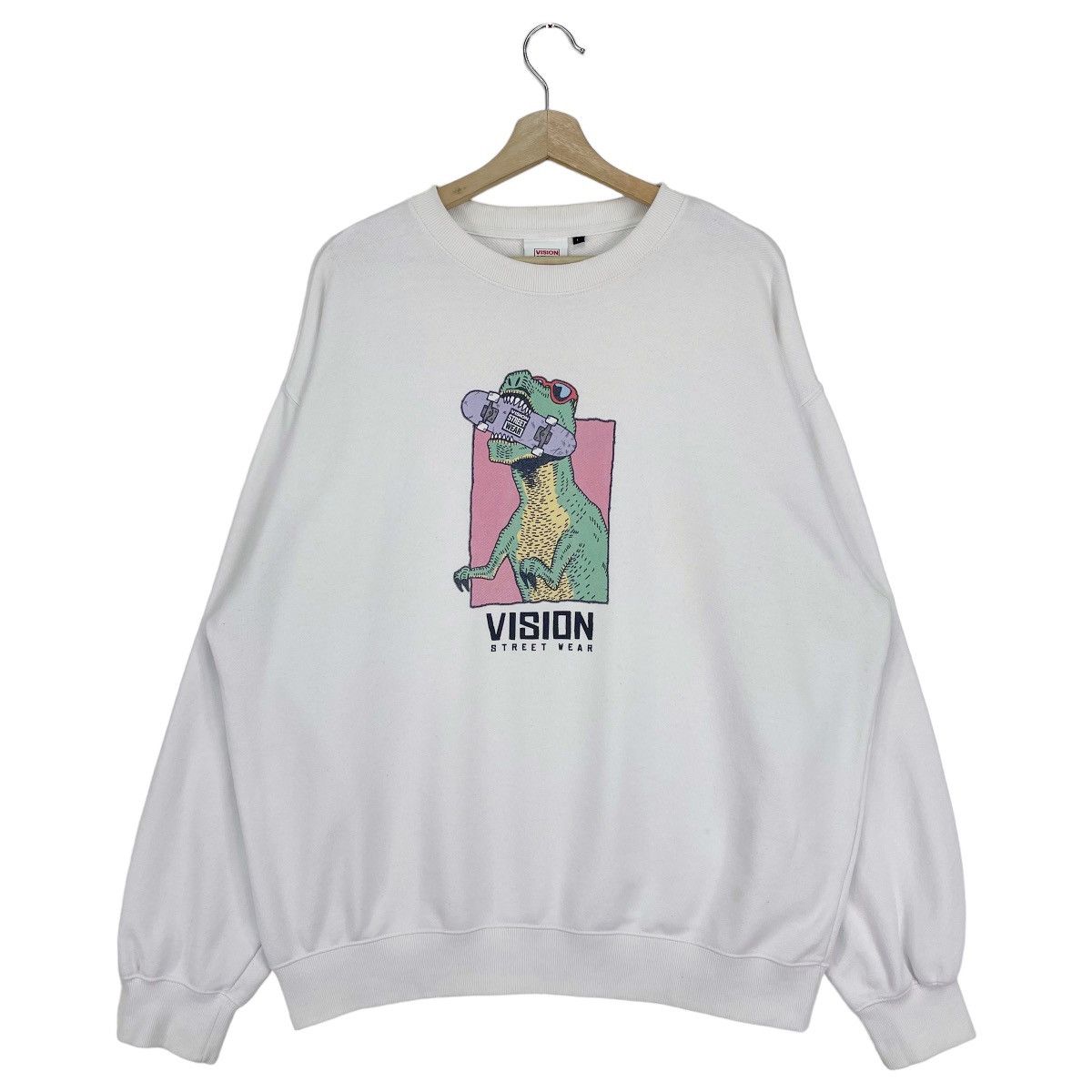 Vision Streetwear Vision StreetWear T-Rex Skateboard Sweatshirts | Grailed