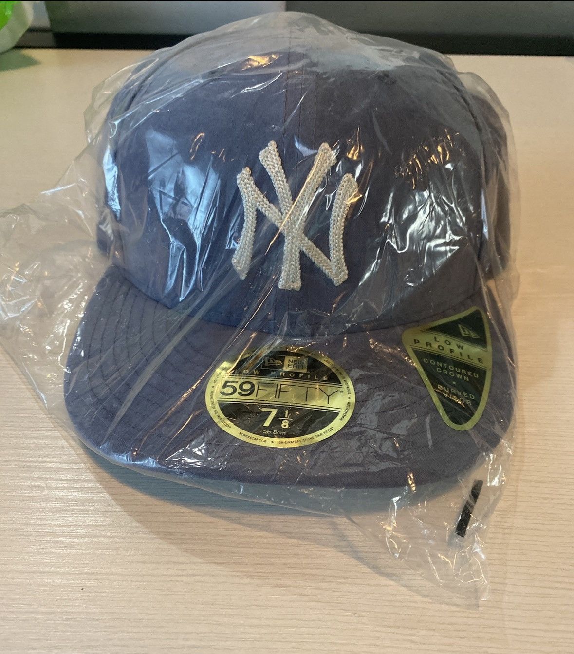 Aime Leon Dore ALD / New Era 7 1/8 Brushed Nylon Blue Yankees Hat ...