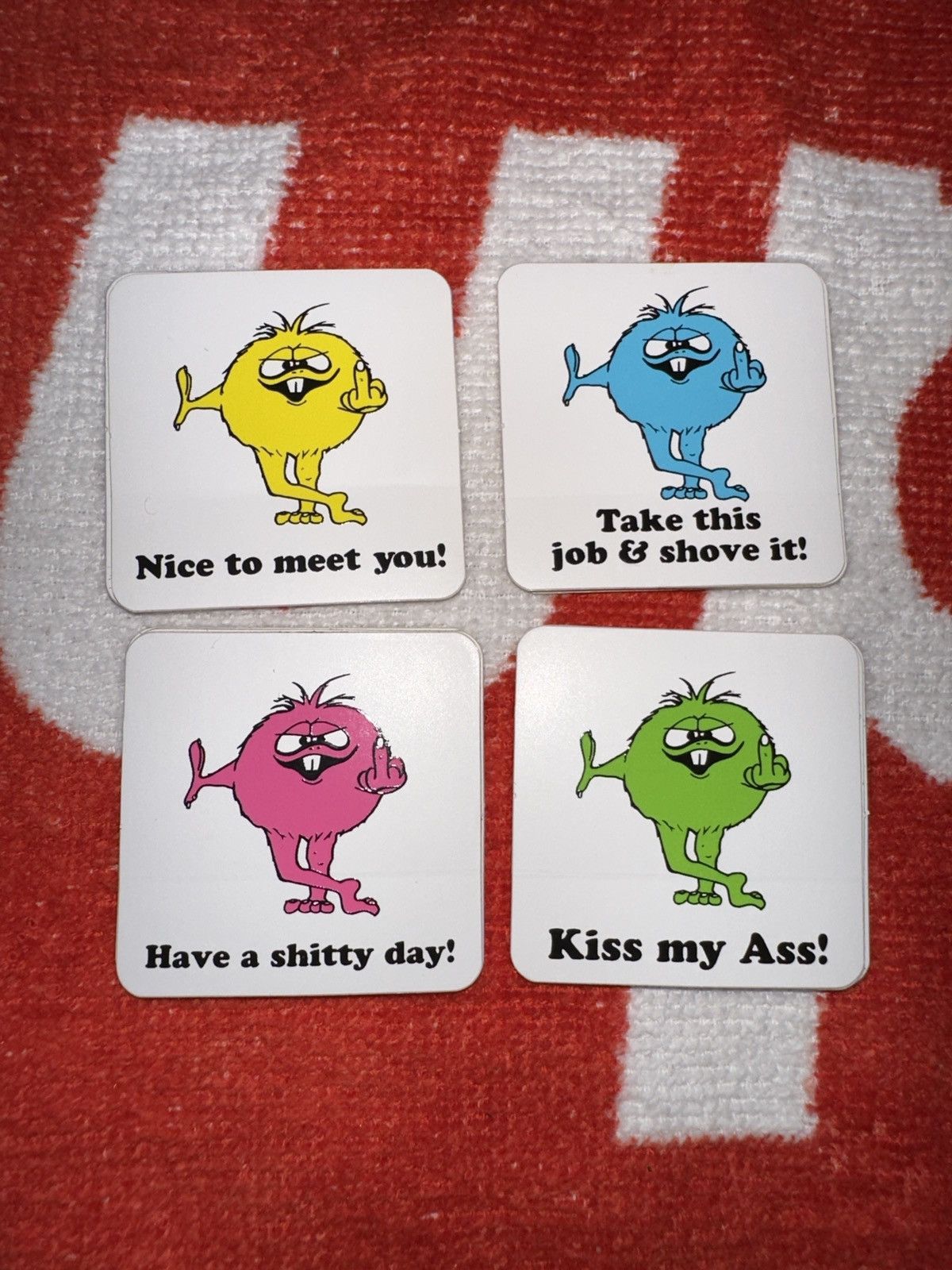 Supreme Supreme Camacho Sticker Set 2002 RARE OG BOX LOGO LOT BOGO ...